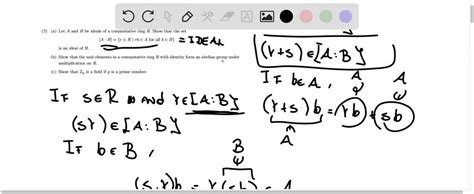 solved prove that the commutative ring zn is a field if and only if n is prime