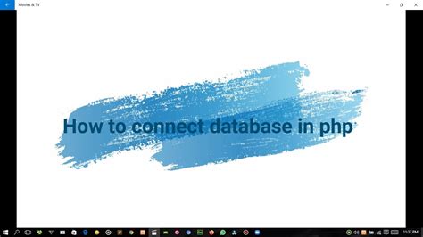 How To Connect Mysqli Database With Php For Beginners YouTube