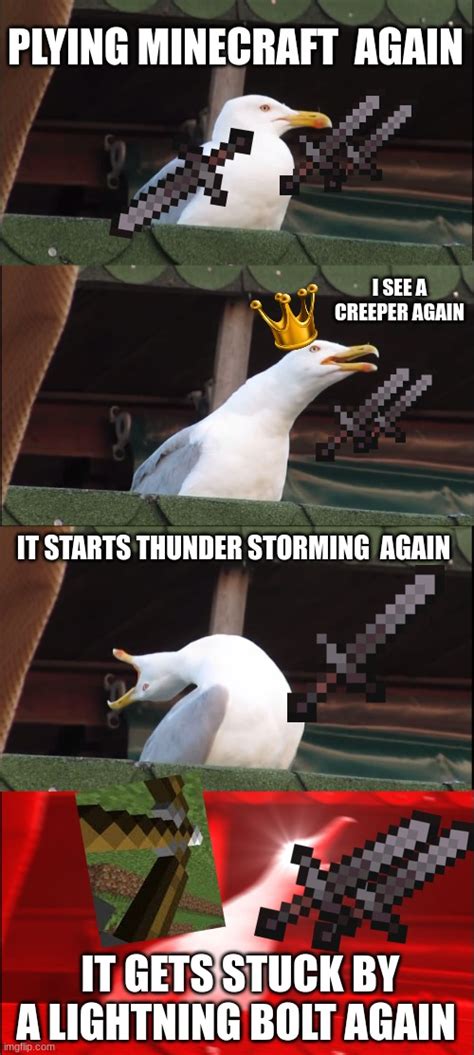 Inhaling Seagull Meme Imgflip