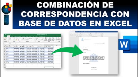 Como Combinar Correspondencia En Word Y Excel Image To U