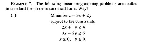 solved example 7 the following linear programming problems