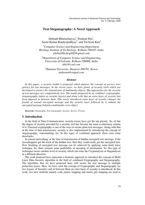pdf text steganography a novel approach