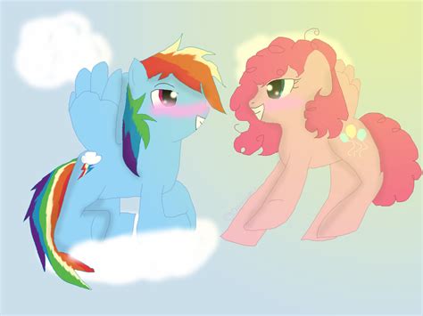 Rainbow Dash X Pinkie Pie By Pooshfan On Deviantart