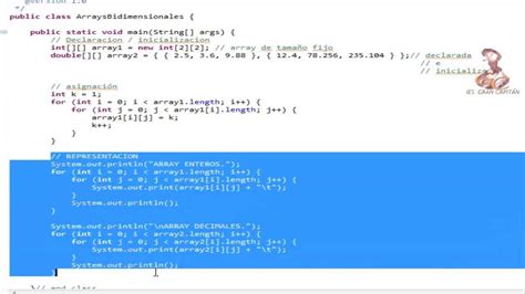Aprende A Programar En Java Arrays Bidimensionales YouTube