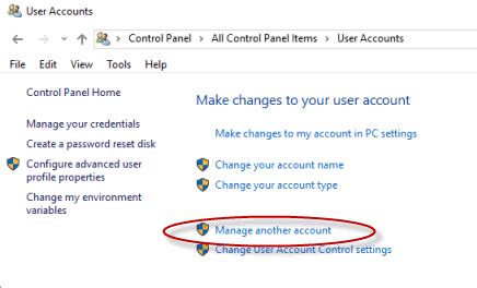 How To Create A Second User Account In Windows 10 Webucator