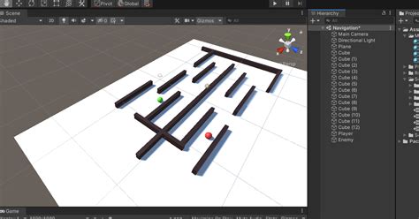 unity导航代理组件nav mesh agent实现简单的自动寻路 unity导航组件的使用 csdn博客