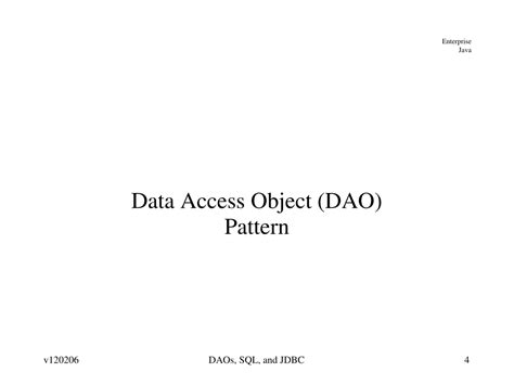 ppt jdbc and data access objects powerpoint presentation free download id 9690253