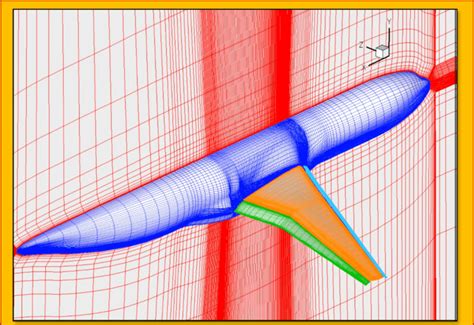 18 multi block structured mesh around the dlr f11 model in full span download scientific
