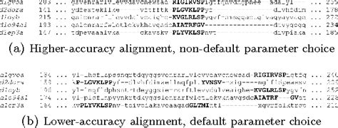 figure 1 from learning parameter sets for alignment advising semantic scholar