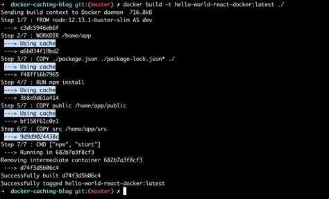 docker caching — introduction to docker layers thestartupfactory tech