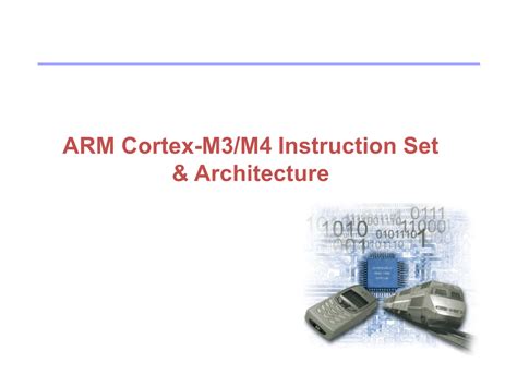 arm cortex m3 m4 instruction set and architecture docslib