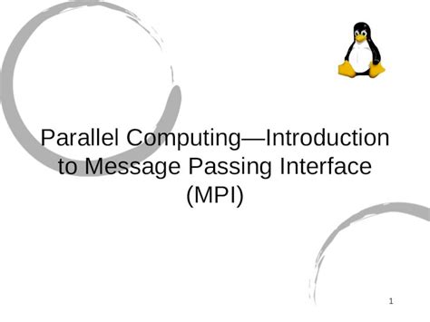 ppt parallel computing—introduction to message passing interface mpi dokumen tips