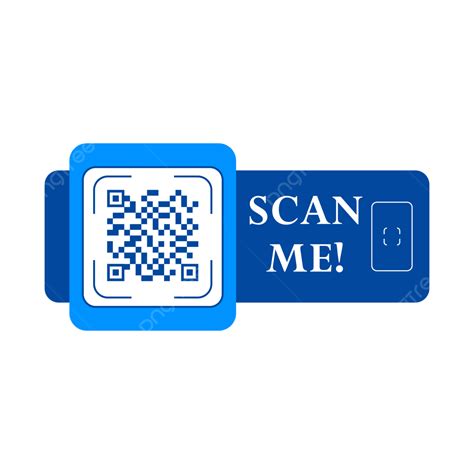 Qr Code Label Box Scan Me Vector Qr Qr Code Label PNG And Vector