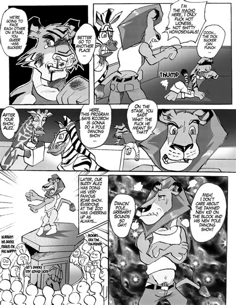 Rule 34 Alakay Alex Comic Dreamworks Furry Furry Only Gay Madagascar Series Male Marty The