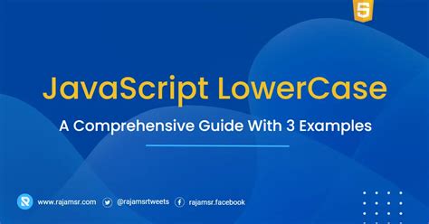javascript lowercase how to convert strings easily msr web dev simplified