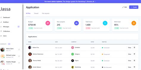 Laravel Bootstrap Template Free Free Templates Printable