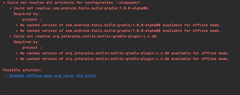 how to resolve gradle project sync failed on android strudio preview stack overflow