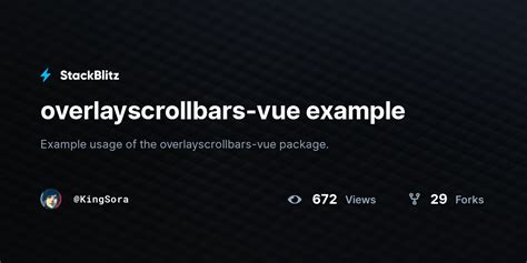 overlayscrollbars vue example stackblitz