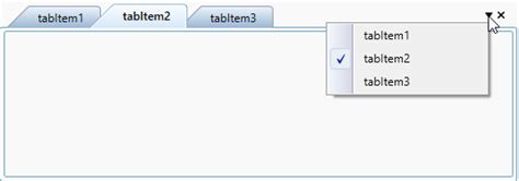 Arrange Tabs In Wpf Tabcontrol Control Syncfusion