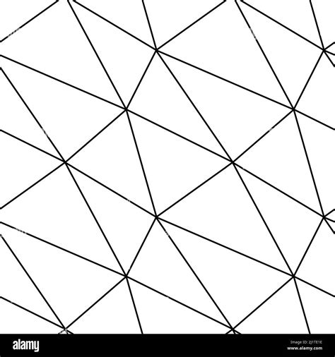 Triangle Mosaic Of Thin Lines Seamless Pattern Background For Wrapping