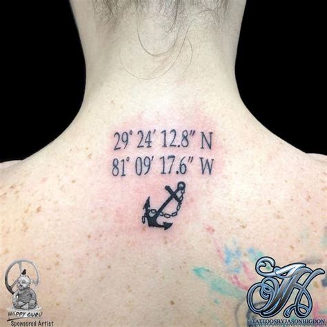 101 Amazing Coordinate Tattoo Designs You Need To See Coordinates