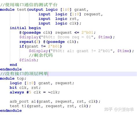 systemverilog学习笔记（四）tb和dut的连接 知乎