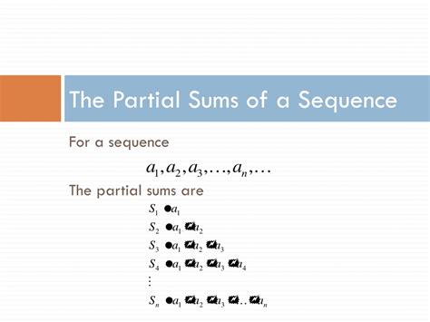 ppt section 11 1 sequences and summation notation powerpoint presentation id 343240
