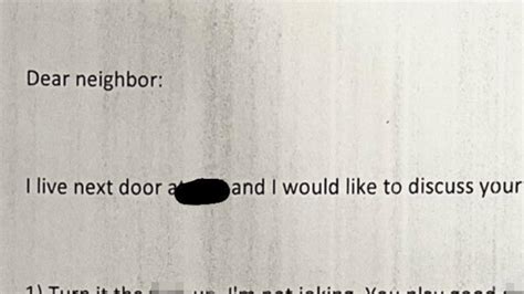 Loud Musician Makes Neighbour Spotify Playlist After Note Au — Australias Leading