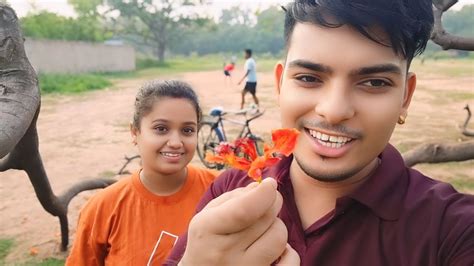 Couple Video Part 1couple Morning Walk 🌄my First Vlog On Youtubechaitymintu Youtube