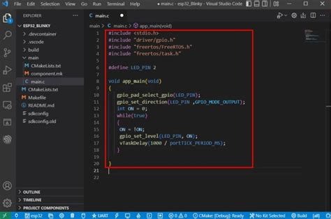 Getting Started With Esp32 And Platformio Esp Idf Visual Studio Code