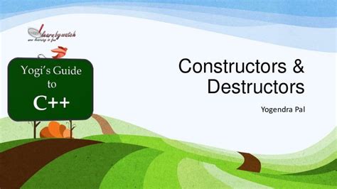 constructor and destructor in c