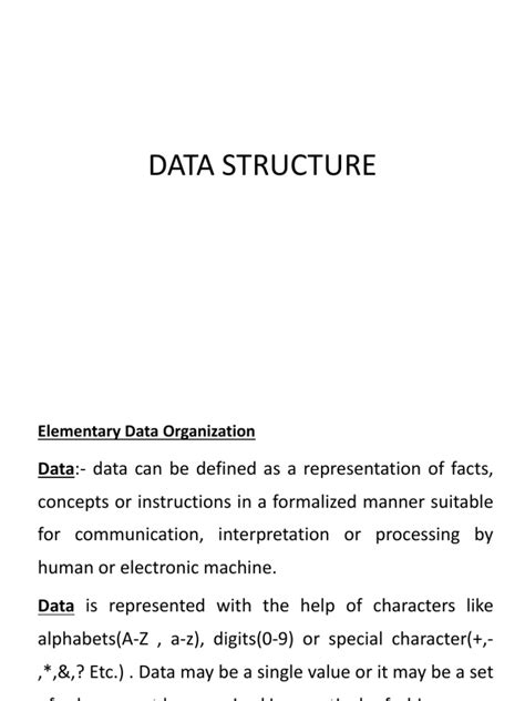data structure pdf array data structure pointer computer programming