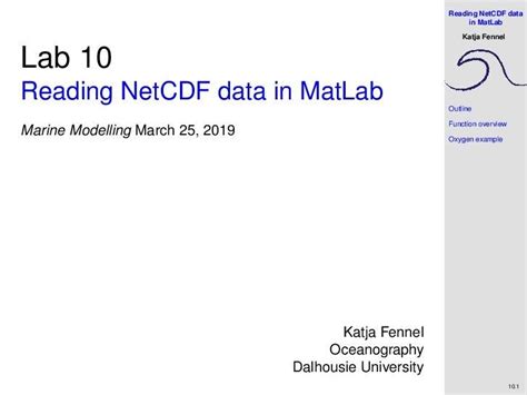 pdf reading netcdf data in matlabmemg ocean dal ca grosse teaching mm2019 materials labs
