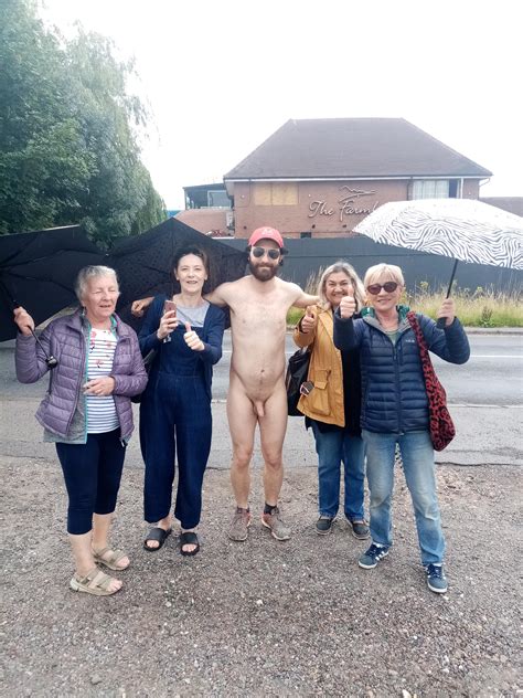 Nude In Public At Coventry World Naked Bike Ride Scrolller