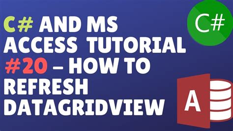 c sharp and mysql database crud tutorial 57 how to refresh datagridview