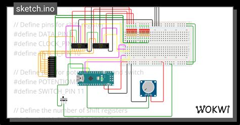 Led Bar Graph C Wokwi Esp32 Stm32 Arduino Simulator