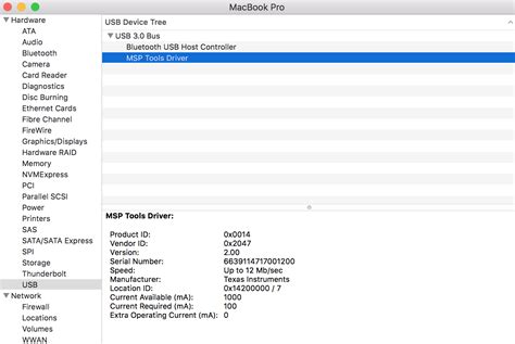 MSP FET MSP430 Error Connecting To The Target Unknown Device MSP