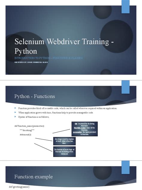 13 introduction to python function and classes download free pdf parameter computer