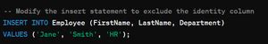 How To Fix Cannot Insert Explicit Value For Identity Column In Table In