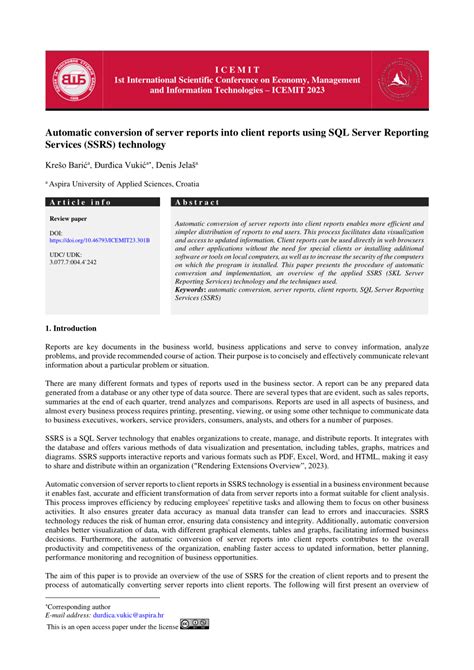 PDF Automatic Conversion Of Server Reports Into Client Reports Using SQL Server Reporting