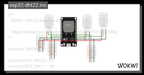 dht22 example ino copy wokwi arduino and esp32 simulator vrogue