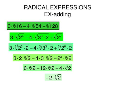 simplifying radical expressions ppt download