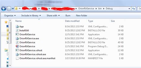 C Windows Service Won T Install File Not Found Exception Stack