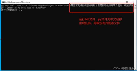 用bat脚本执行py文件以及批量执行py文件（全网超详细） python bat文件 csdn博客