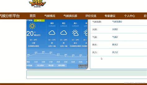 java气候分析平台天气预报系统springboot vue 基于springboot的天气预报系统 csdn博客