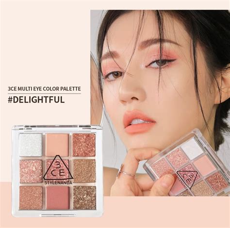 3CE MULTI EYE COLOR PALETTE DELIGHTFUL Beauty Personal Care Face