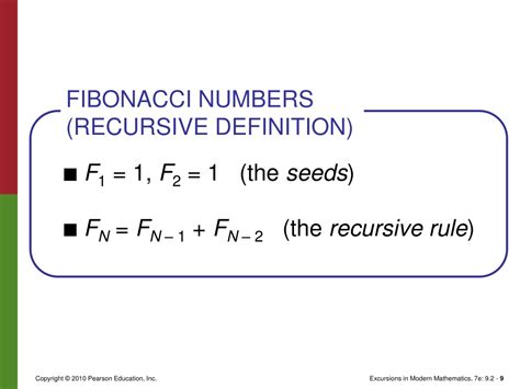 ppt 9 the mathematics of spiral growth powerpoint presentation free