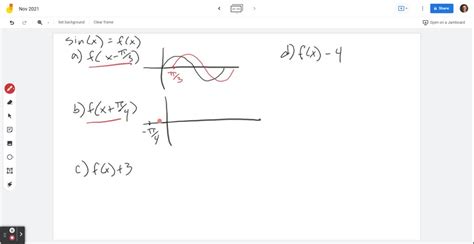 solved sketch the graph of the curve that results after applying each transformation to the