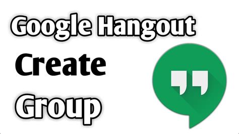 How To Create A Group In Hangouts Google Hangout Create Group How