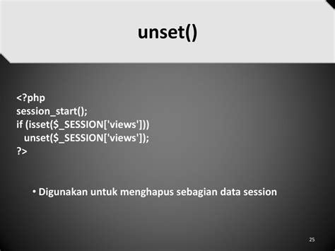 fungsi fungsi tambahan dalam php session dan cookie ppt download